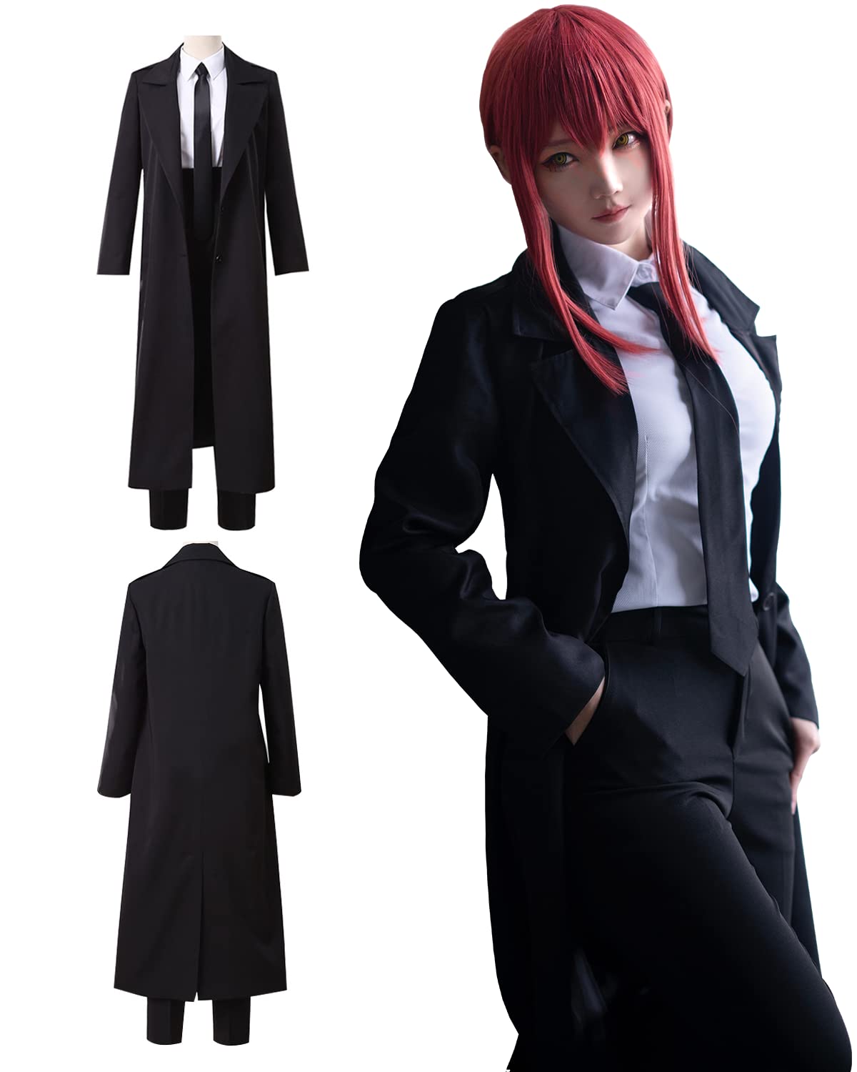 Mua [CR ROLECOS] Makima Cosplay Wig, Anime Chainsaw Man, Manga, Chain ...