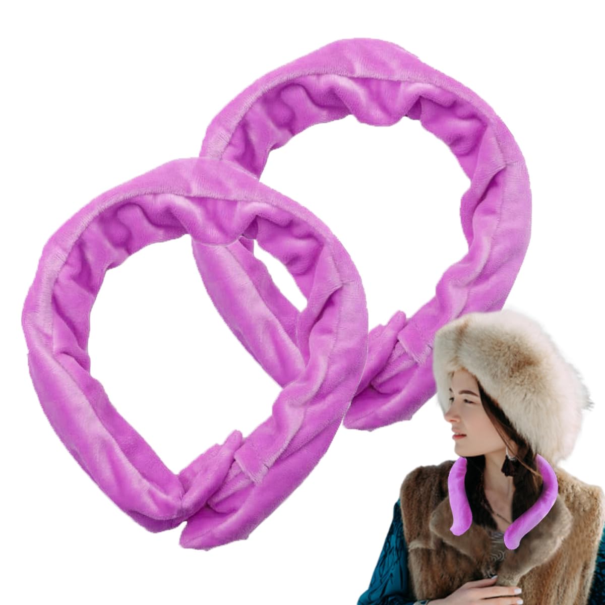 Neck Heating Tube,Microwavable Warmer Heated Neck Wrap, Detachable ...