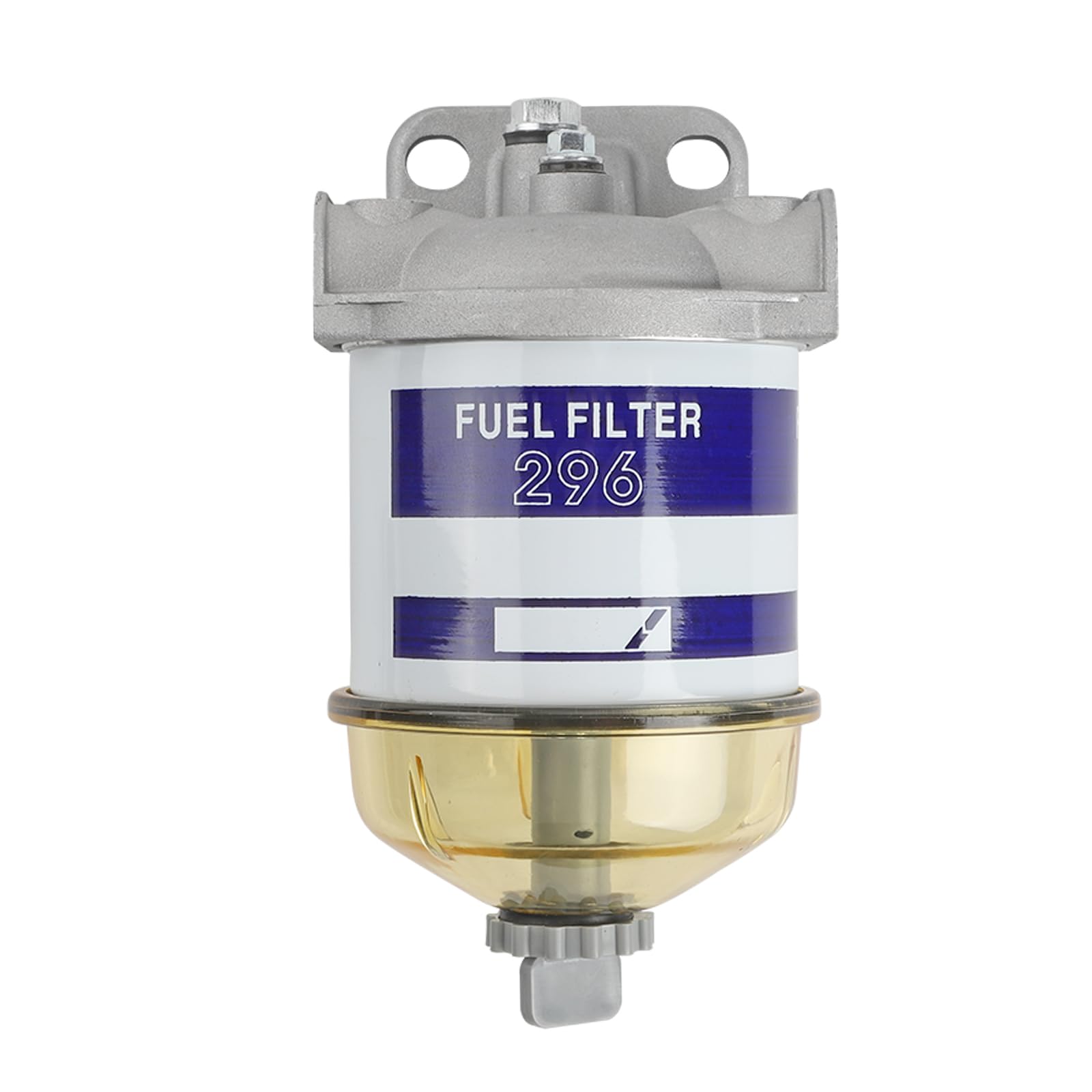 Dtomi Single Diesel Fuel Filter Assembly With Glass Bowl Compatible ...