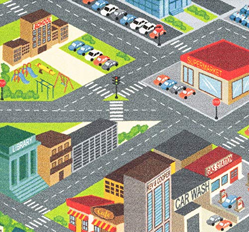 KC CUBS Road Play Map City Car Vehicle Traffic Educational Learning ...