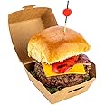 Amazon.com: Restaurantware 2.5 x 2.5 x 2 Inch Mini Burger Boxes 100 ...