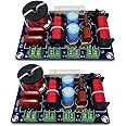 Amazon.com: Grimmstr 2PCS 3-Way 250W 850/5200Hz Frequency Divider DIY Speaker Filter Circuit ...