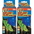 Amazon.com: Zoo Med Daylight Blue Reptile Bulb (Set of 2) Watt: 25 ...