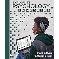 Amazon.com: Exploring Psychology in Modules: 9781319104177: Myers ...
