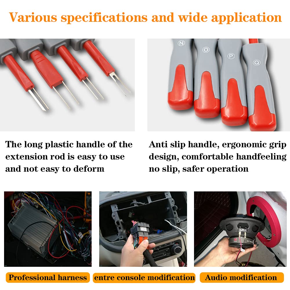 Mua Terminal Removal Tool Kit，For Replaces Universal Vehicle Wire Harness Pin Connector Release ...