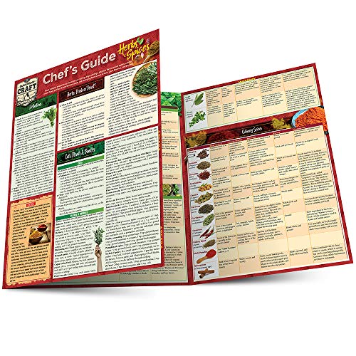 Chef's Guide to Herbs & Spices: a QuickStudy Laminated Reference Guide ...