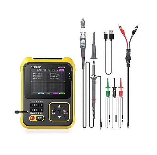 ANKONG 2 in 1 Handheld Oscilloscope Transistor Tester 2.4" Colorful ...