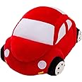 Amazon.com: zhidiloveyou Car Plush Red Stuffed Car Shaped Pillow Cute ...