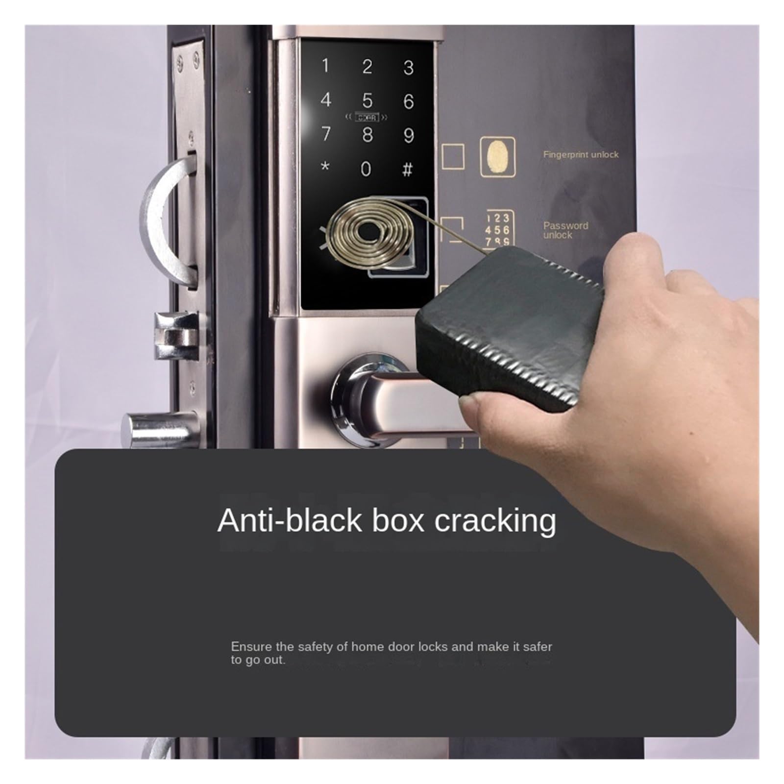 Fingerprint Lock, Home Anti-Theft Door, Password Lock, Automatic ...