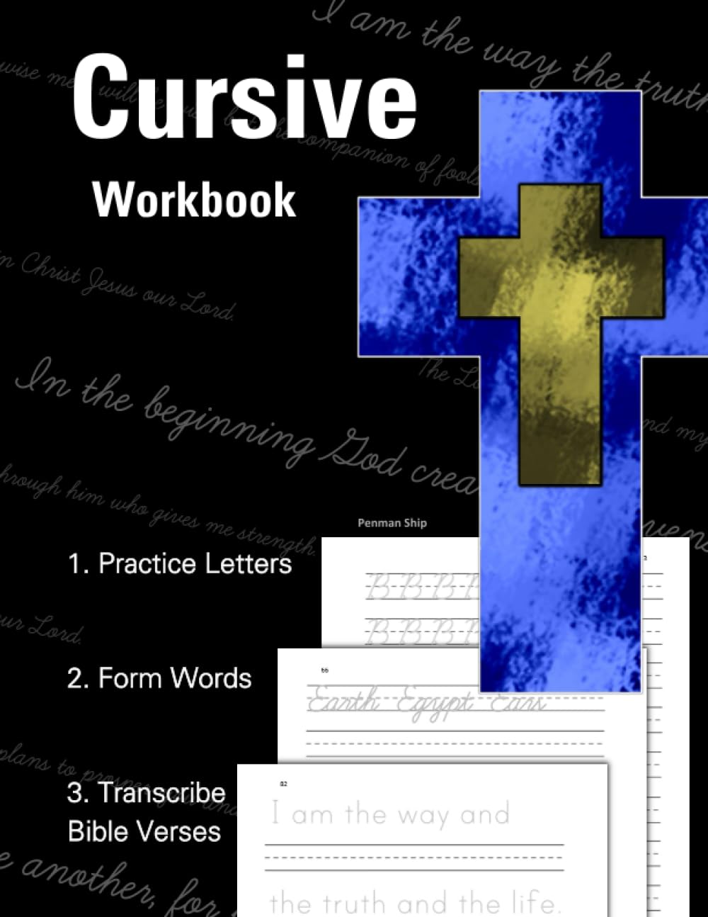 Mua Cursive Workbook - 1. Practice Letters - 2. Form Words - 3 ...