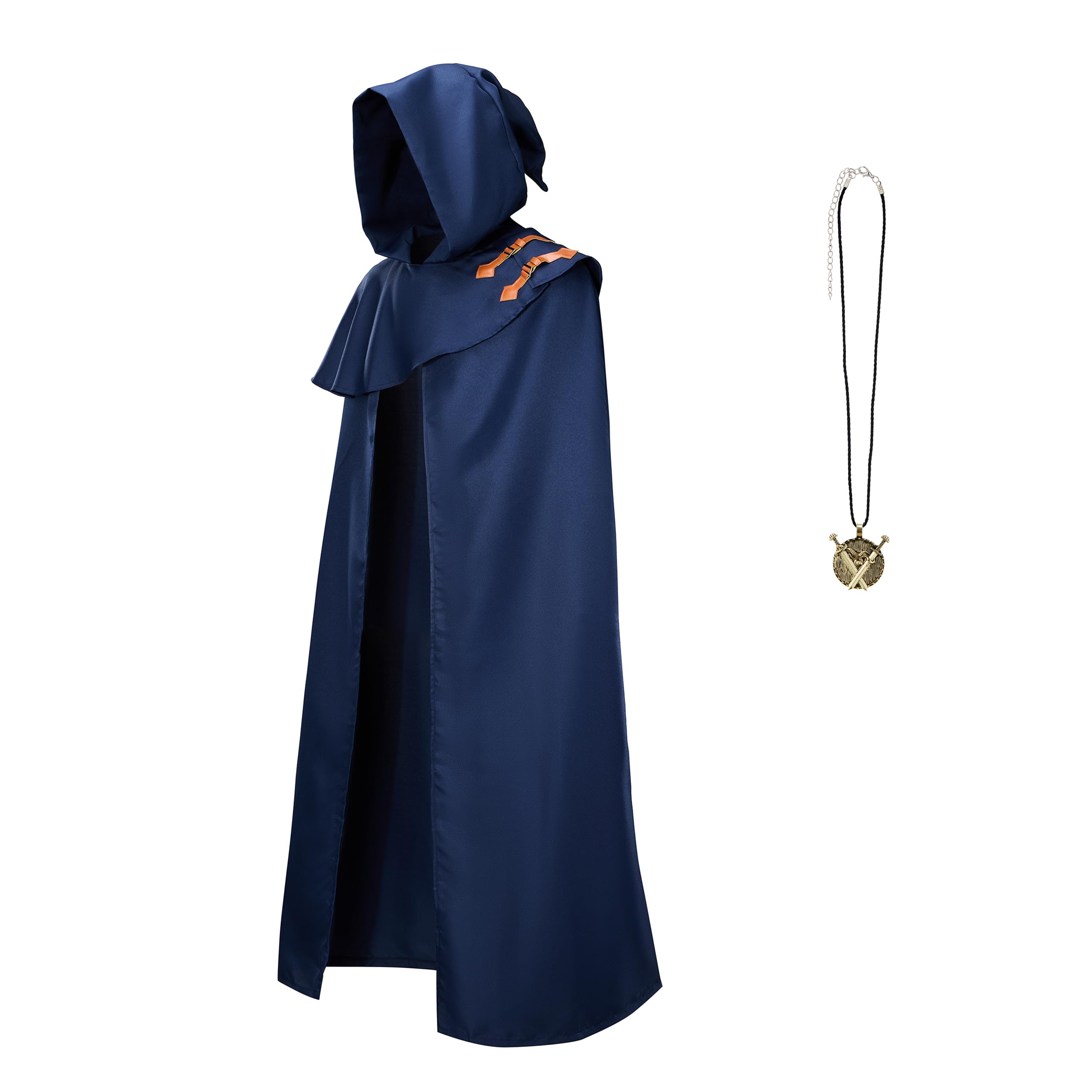 Regenboog Adult Elven Cloak with Hood,Renaissance Hooded Cloak for Men ...