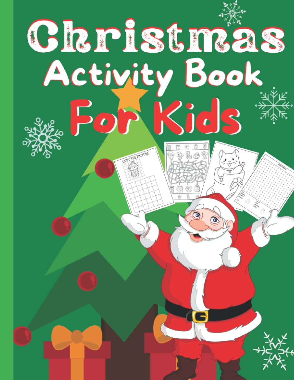 Mua Christmas Activity Book for Kids: Stocking Stuffer Book with ...