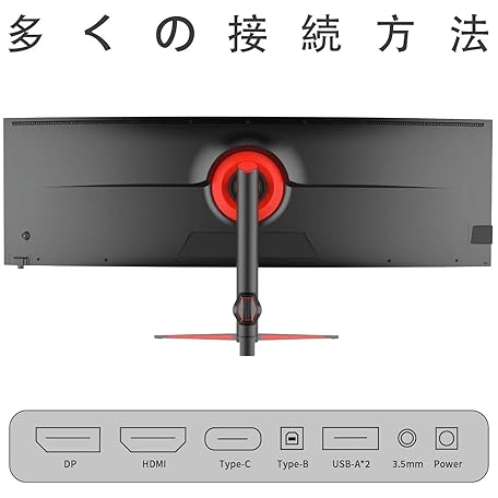 Mua YOGAES 49" Ultra Wide Dual QHD (5120 x 1440) IPS Curved Gaming ...
