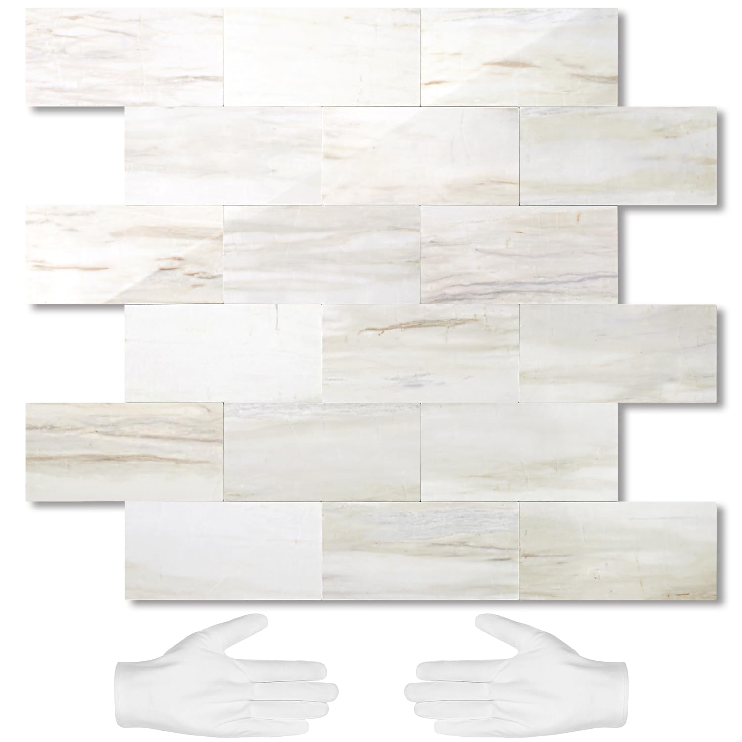 STICKGOO 10-Sheet Subway Tile Peel and Stick Backsplash, Seamless ...