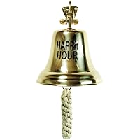 Amazon.com: Large Brass LAST CALL Bartenders Bell : Office Products