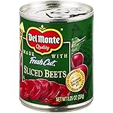 Amazon.com : Del Monte Canned Fresh Cut Sliced Beets, 14.5 Oz : Beets ...