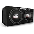 Amazon.com: MTX Terminator 12 Inch 1200 Watt 2 Ohm Single Voice Coil Audio Dual Loaded Subwoofer ...