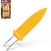 Amazon.com: Alpine Cuisine Corn Skewers 8 Piece Set Stainless Steel ...