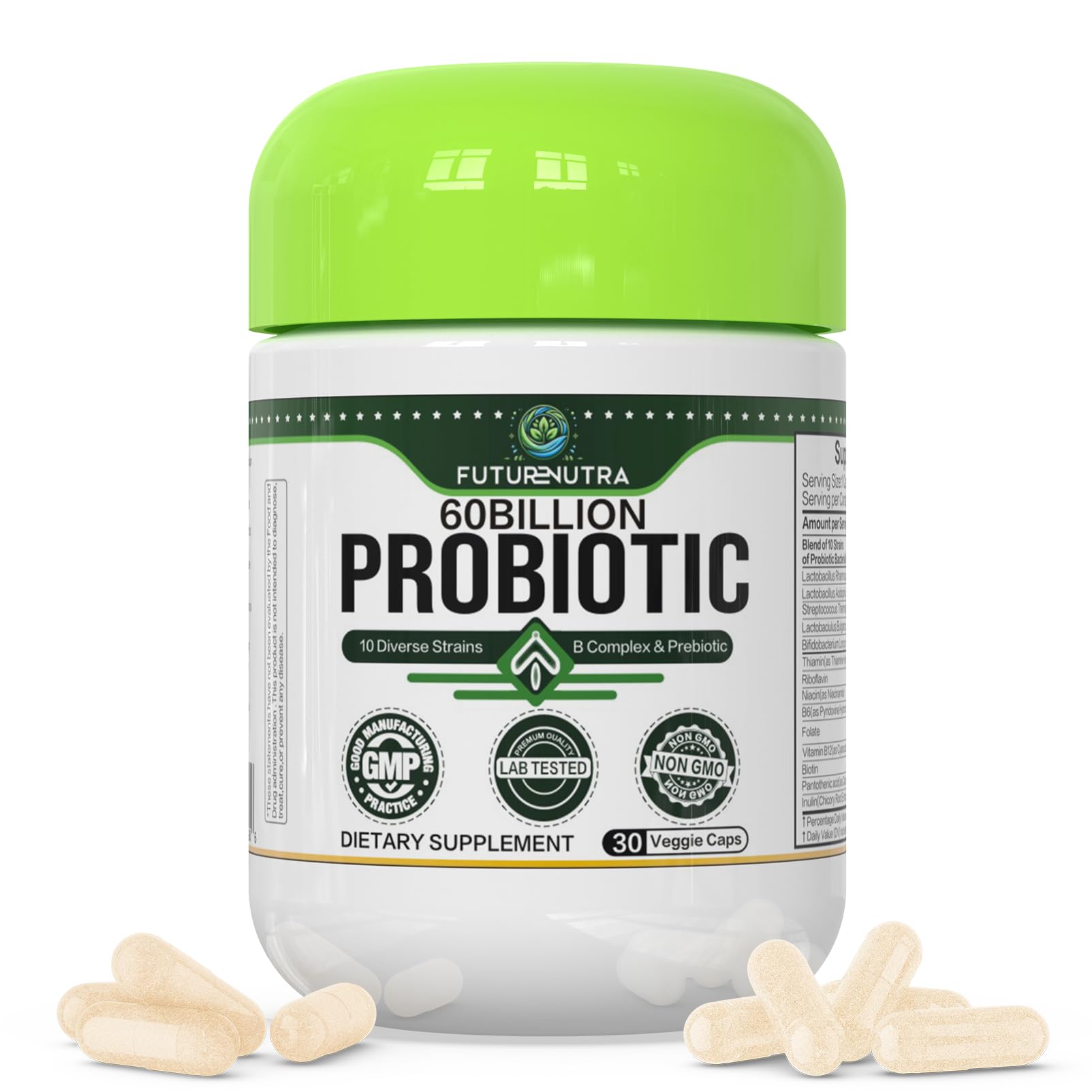 Mua FUTURENUTRA New Formula Probiotics - 10 Strains + Prebiotics + B ...