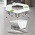 Amazon.com: 6 Pack Conference Table,47.2" x 23.6" x 29.5"Folding ...