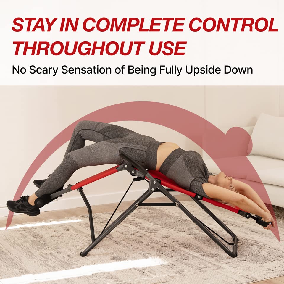Backlounge Inversion Chair/Bench - Portable, Lightweight Design ...
