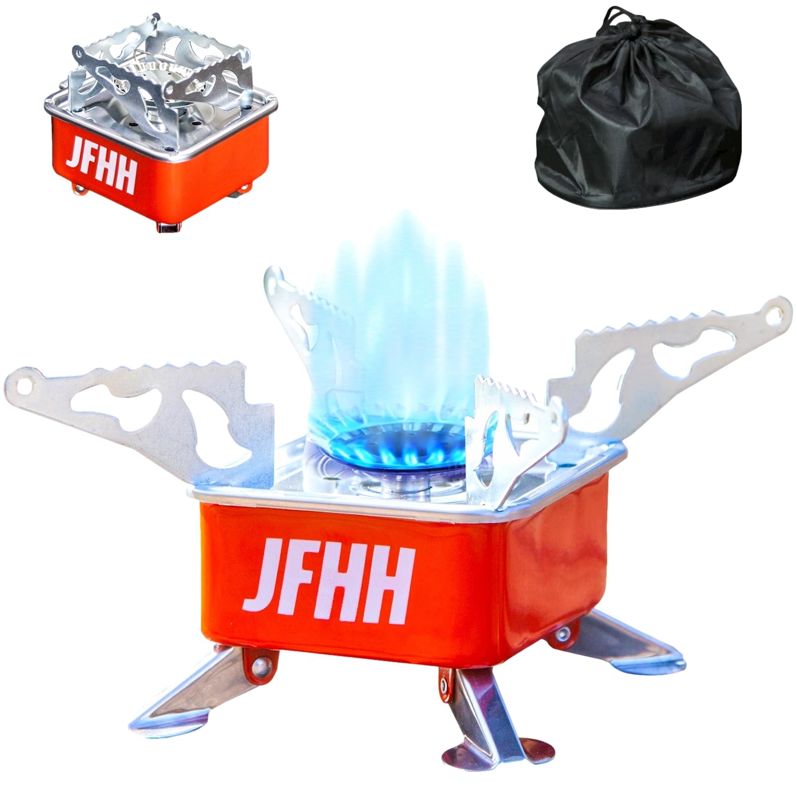 Camping Stove Portable Camping Stove, Upgraded Portable & Foldable High ...