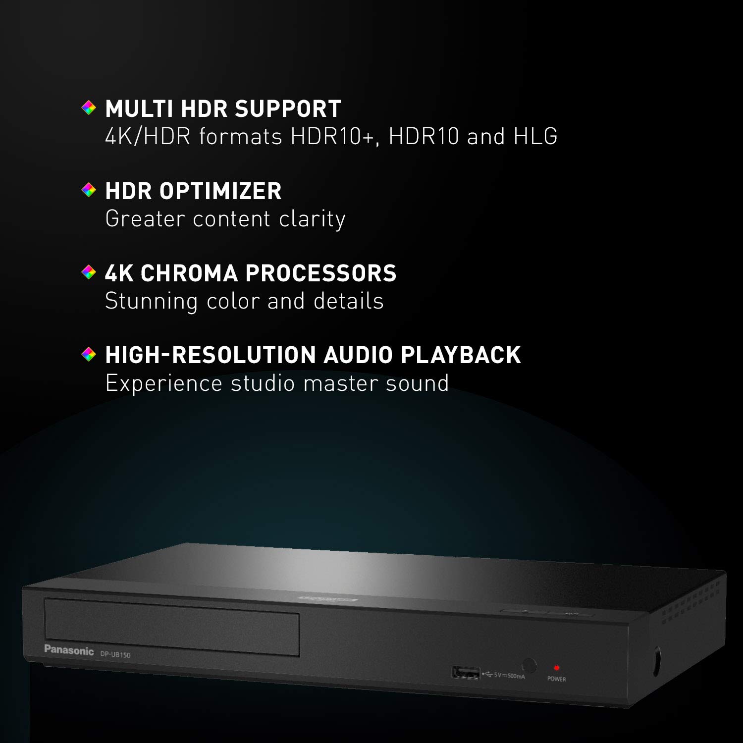 Mua Panasonic 4K Blu Ray Player, Ultra HD Premium Video Playback and Hi ...