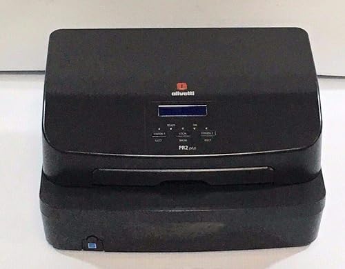 OLIVETTI PR2 Plus Printer PR2PLUS LCD PASSBOOK with ETHERNET Card in ...