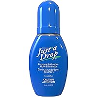 Just a Drop Toilet Odour Eliminator, Refreshing Spring, 15 ml - Before ...