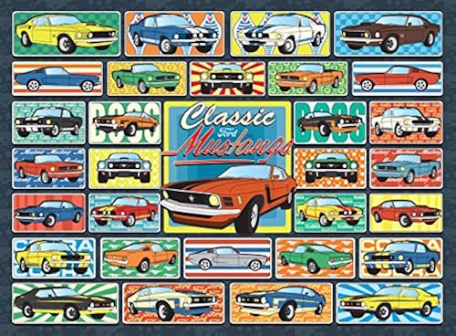 Ford Mustang Jigsaw Puzzle - 1000 Piece - Classic Mustang Puzzle Unique ...