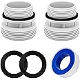 Amazon.com: 4560 40mm to 1 1/2 Inch Hose Conversion Adapters, Filter Hose Conversion Kit ...