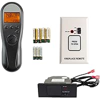 Amazon.com: Acumen Timer/Thermostat Fireplace Remote Control with 9 ...