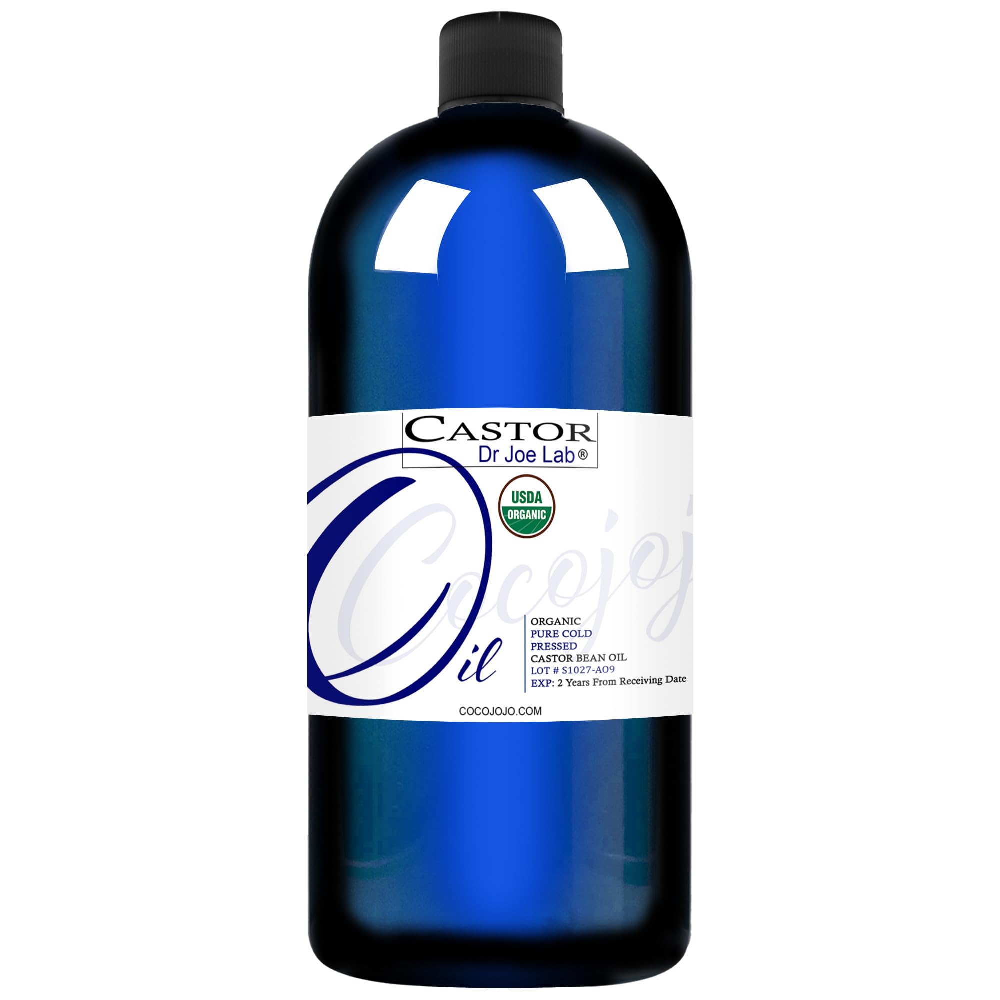 Mua Organic Castor Oil - Bulk 32 oz - 100% Pure USDA Certified Organic ...