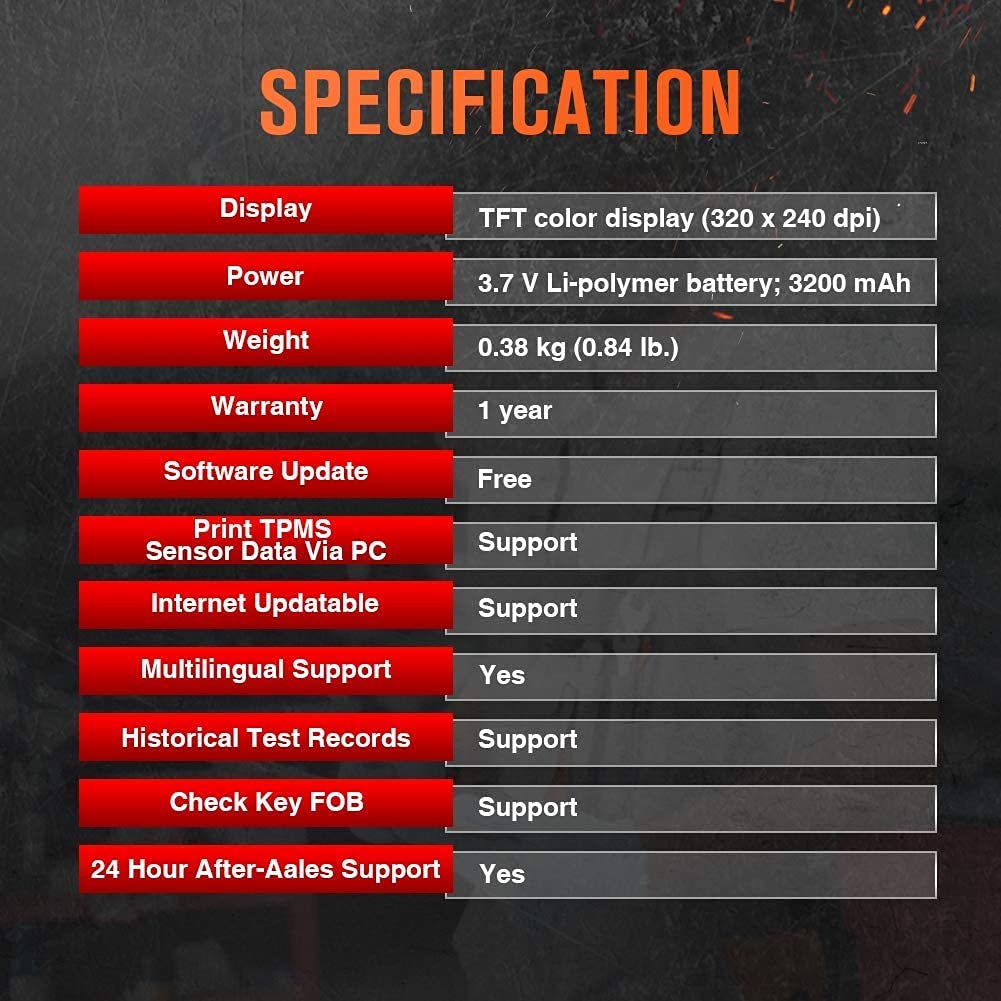 Autel Tpms Programming Tool Ts408 2024 Tpms Relearn Scanner As
