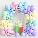 Amazon.com: Janinus Pink Balloons Garland Arch Kit Pink And White Balloons 5+12+18 In Gold Hot ...