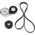 Amazon.com: Kozlira Engine Drive Belt Tensioner Idler Pulley Serpentine ...