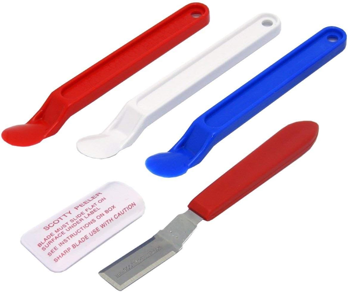 Scotty Peeler Label & Sticker Removers - The Ultimate Gizmo Set of 3 ...