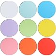 Amazon.com: 72 Pieces Large Round Cutouts Paper Circles 6 Inch Assorted ...