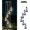 Amazon.com : Lighthouse Wind Chimes Solar Wind Chimes Outdoor ...