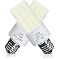 RIUVAO Led Light Bulb, Equivalent 250w Led Bulbs 30w 3750 Lumen Super Bright 5000K Cool Daylight ...