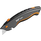 WORKPRO Retractable Utility Knife and Self-retracting Safety Box Cutter ...