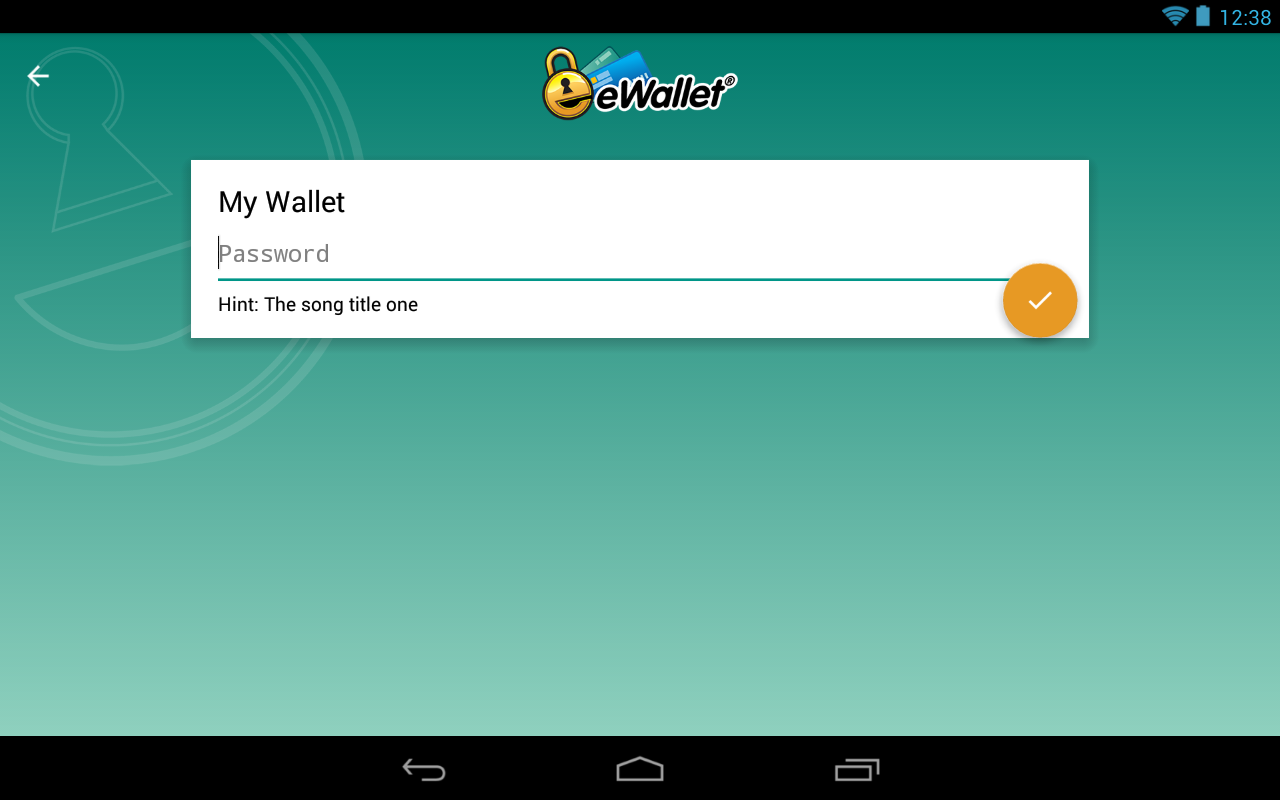 eWallet - Password Manager and Secure Storage Database Wallet : Amazon ...
