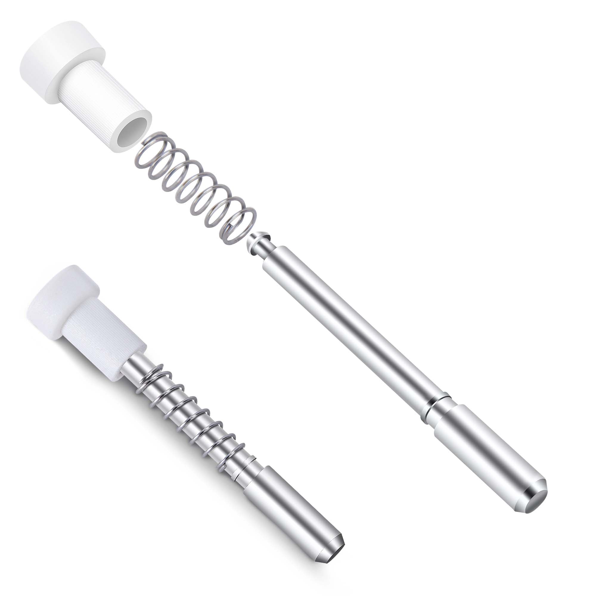 Nkiy Quen 12 Pack Window Screen Plunger Latches with Caps-5/32" x 1-1/2 ...