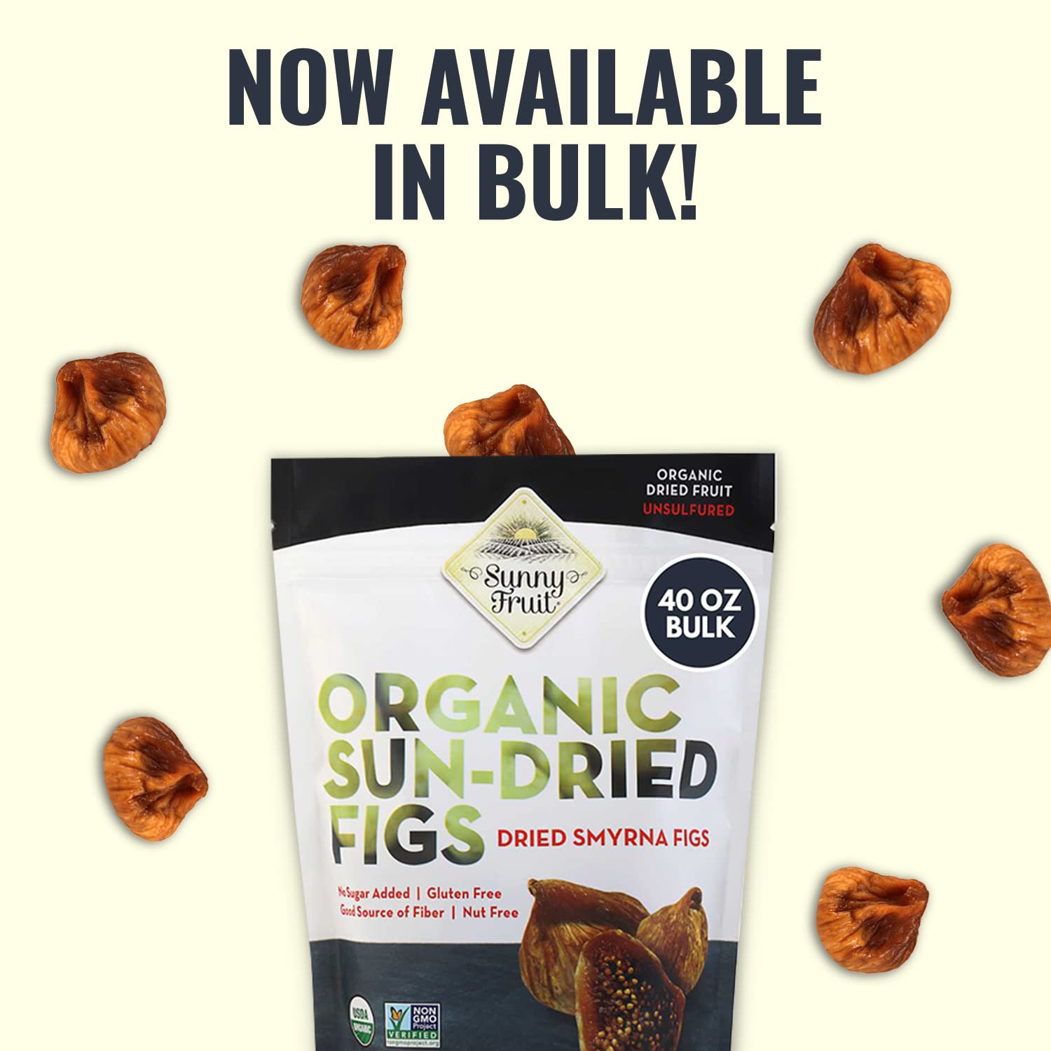 Mua Organic Turkish Dried Figs, 2.5 Pound Bulk Bag | No Preservatives ...