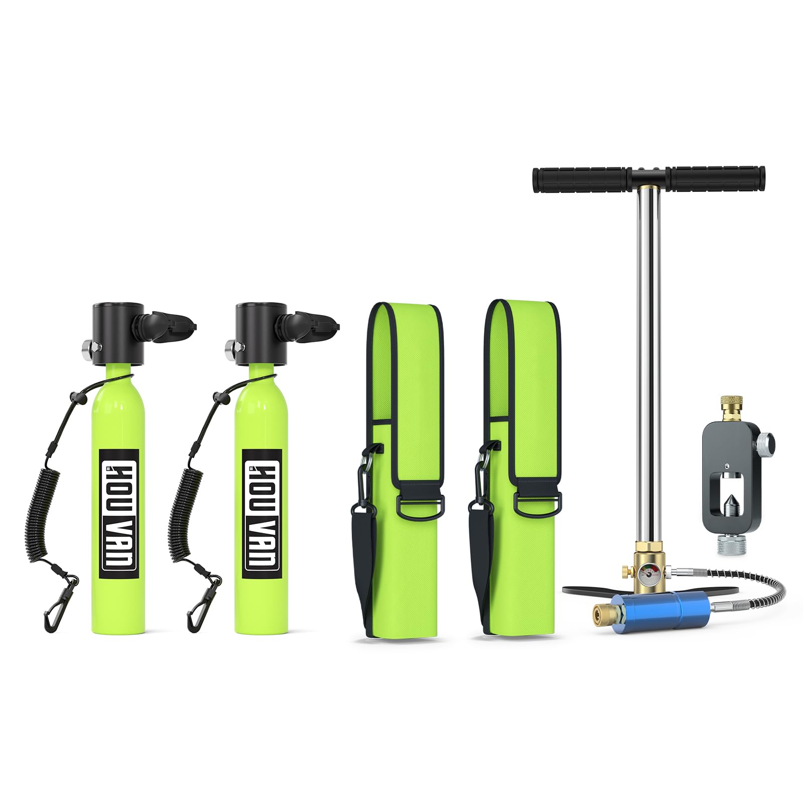 **ONE PIECE IS LEAKING** HOUVAN Mini Scuba Tank 0.5L Diving Tank with ...