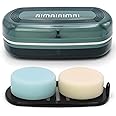 Amazon.com: Shampoo Bar Holder Travel Case, Large Soap Holder for 10 oz ...