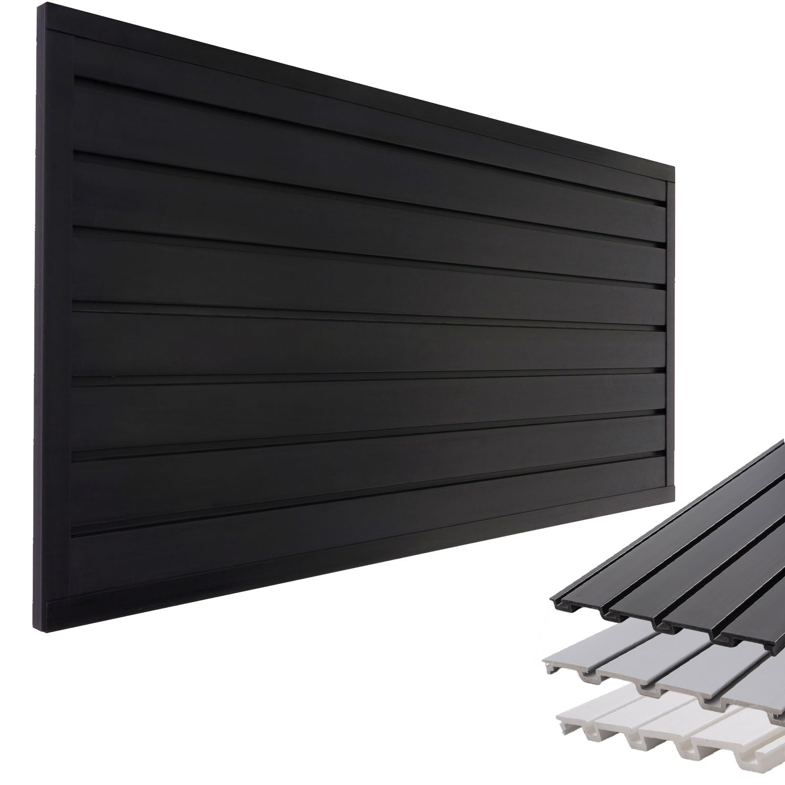 Slatwall Panel Garage Slat Wall Storage Systems, PVC Slat Wall Paneling ...
