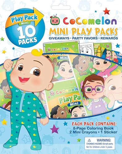 Cocomelon Play Packs | Cocomelon Party Favors | Coco Melon Mini Play ...