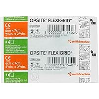 Smith & Nephew Opsite Flexigrid Transparent Dressing 2-3/8x2-3/4 - 10 ...