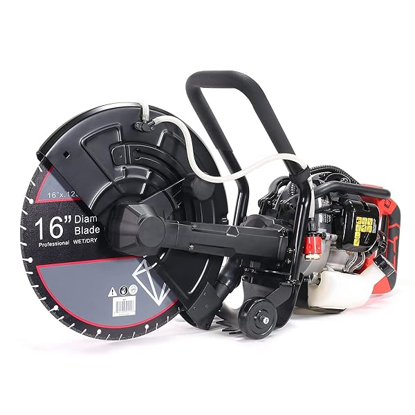 XtremepowerUS 16" Concrete Saw Gasoline Powered Concrete Saw Cutter ...